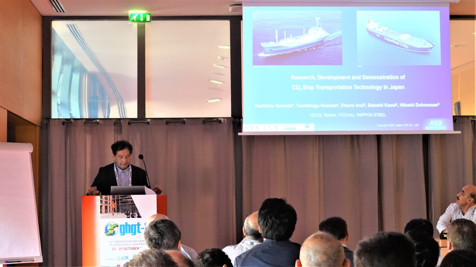Japan CCS presented and exhibited at the 16th International Conference ...